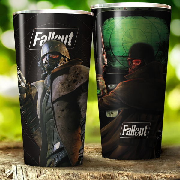 Fallout Video Game Insulated Stainless Steel Tumbler 20oz / 30oz - WackyTee