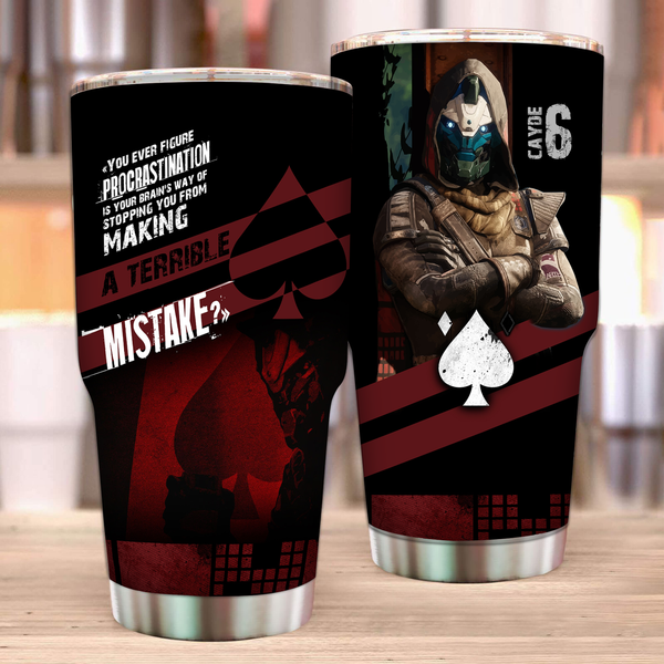 Destiny - Cayde 6 Symbol Tumbler - WackyTee