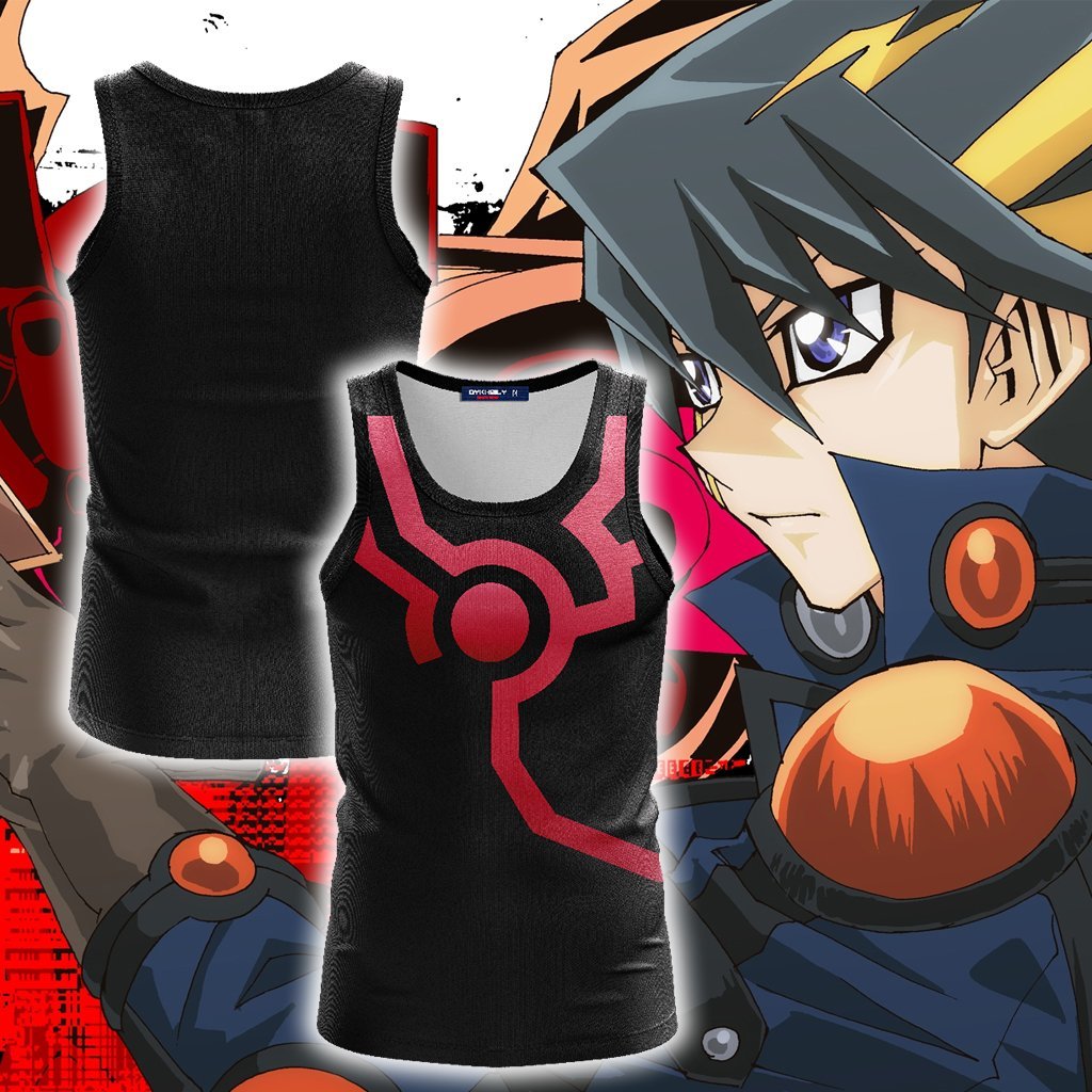 Yu-Gi-Oh! Fudo Yusei Cosplay Tank Top – WackyTee